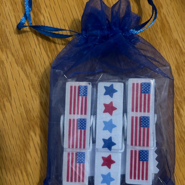 Spring Flowers Chip Snack Clips Set/3 - Etsy