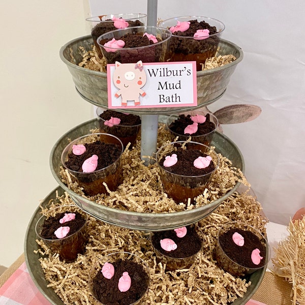 Made to Order | 1 Dozen Royal Icing Pigs | 1 Inch | 12 Pieces | Edible ...