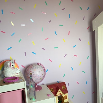Sprinkle Shaped Wall Decals / Stickers - Etsy