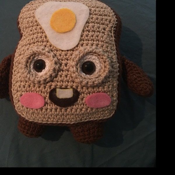 Crochet Toast PATTERN, Amigurumi Toast Pattern Pdf Tutorial - CLARA the ...