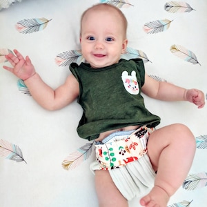 Instant Download PDF Sewing Pattern DIY Baby Split Pants Discreet Split ...