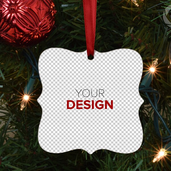 Double Sided Blank Unisub Brand Sublimation Prague Ornament Shape ...