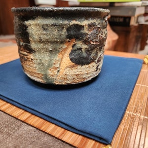 Chaire Woodfired Ceramic Tea Box Little Tea Caddy Handcrafted Tea Box ...