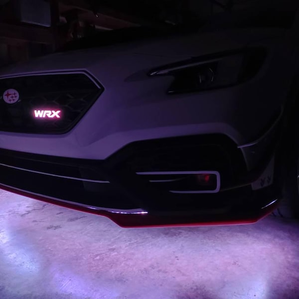 WRX Custom LED Grill Badge WRX Sti Rgb - Etsy