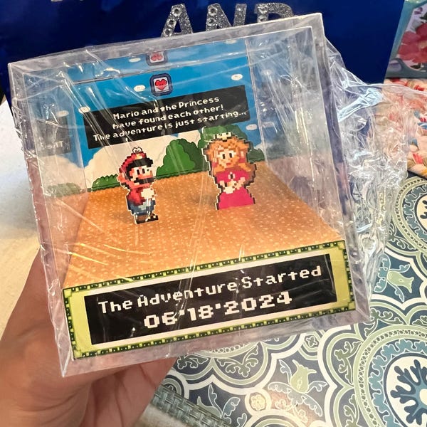 Omori Junkyard Diorama, Omori Handmade Shadow Box, Indie Game Decor ...