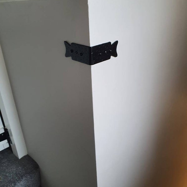 Bat Angle Brackets Decorative Corner Brace Plate Joiner Case Chest Box ...