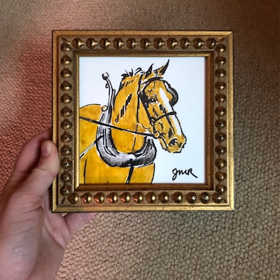 ONE 1 Small Gold 5 X 5 Frame for Wedding Party Favors Bridesmaids Gifts ...