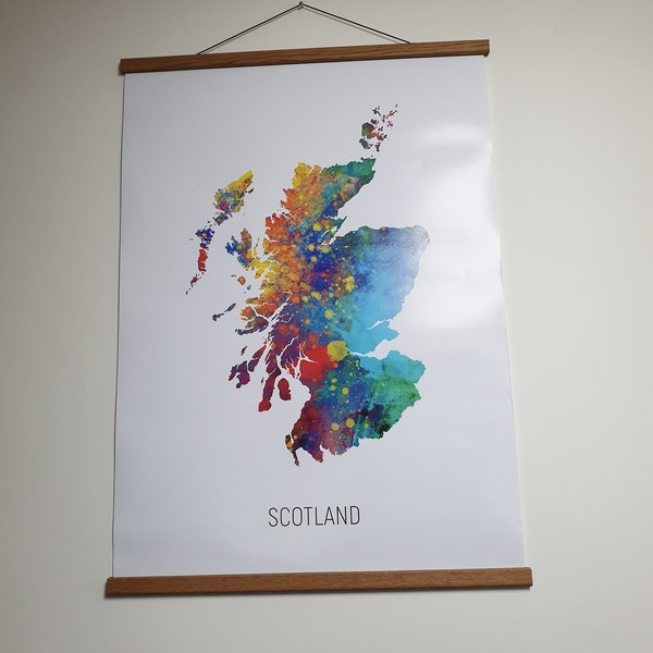 A1 Wooden Poster Hanger, A2 Landscape Poster Hanger, A3 A4 Wooden ...