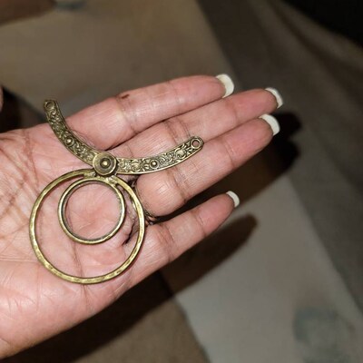 6 Square Frame Charm Antique Bronze Charm Antique Bronze Plated Metal ...