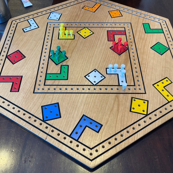 Pegs and Jokers Board Game - Etsy