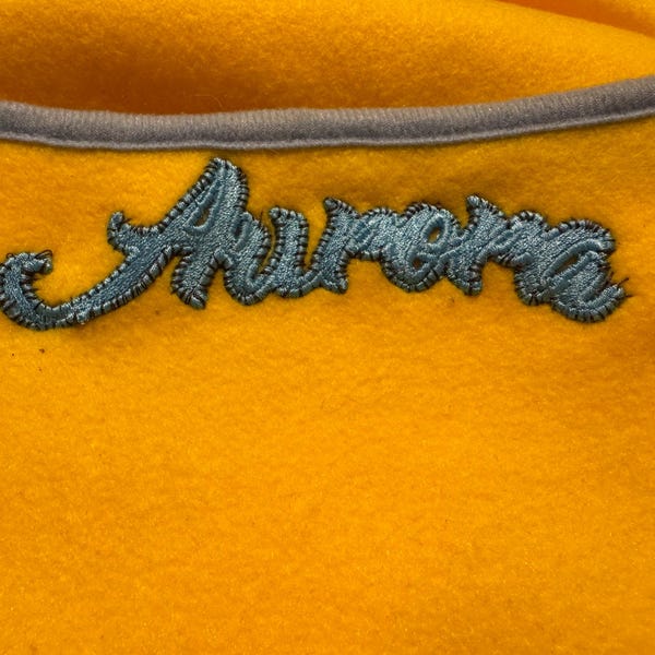 Personalised Embroidered Monogram Patch - Etsy