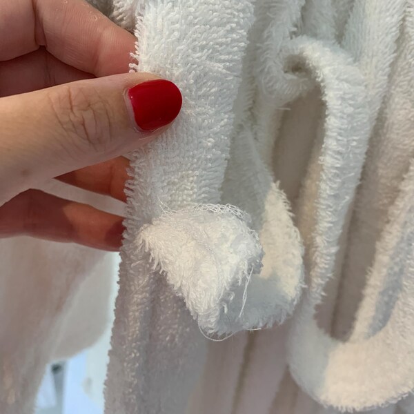 Personalised Embroidered Towelling Robe 500 GSM 100% Egyptian Cotton ...