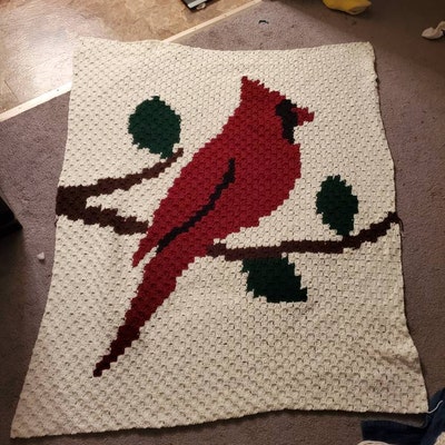 Cardinal on Tree Branch With C2C Written, Cardinal Graphgan, Cardinal ...