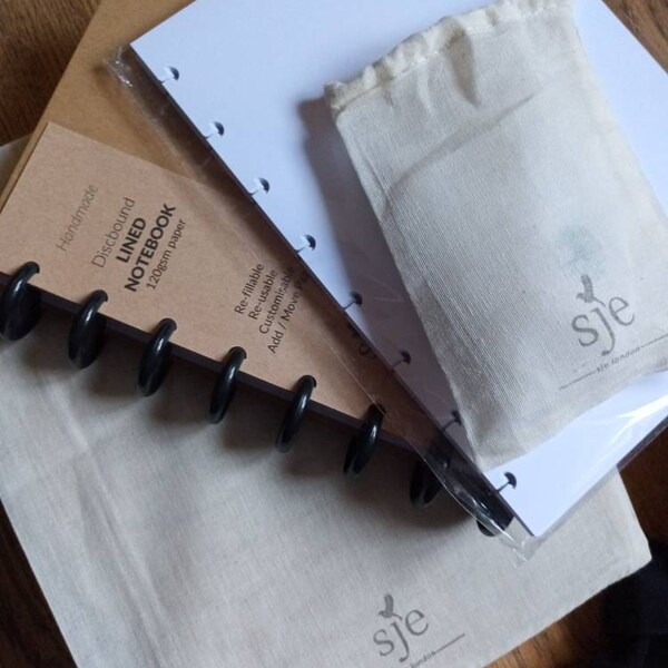 A5 Discbound Cover Set, Punched for Discbound Refillable Notebooks ...