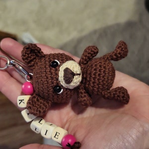 Crochet Koala Keychain Pattern, Amigurumi Lion, Crochet Lion Keychain ...