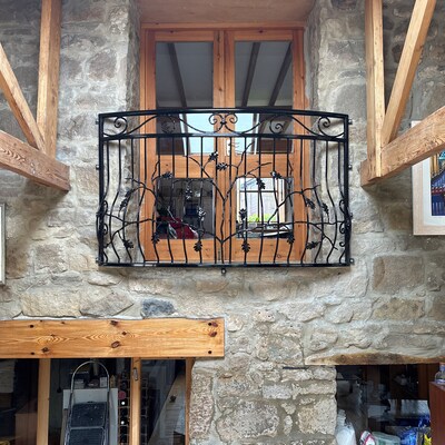 Powder Coated Juliet Balcony, Balustrades, Railings. Number1 - Etsy