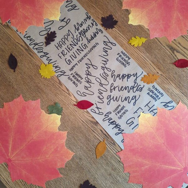 Custom Hand Written Table Runner, Personalized Runner, Wedding Ideas ...