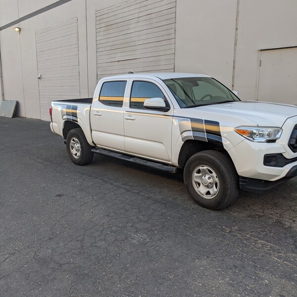 Kit - Toyota 4runner TRD Racing Ivan Stewart Retro Vintage Stripe Kit ...