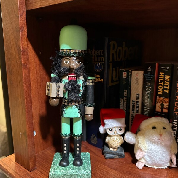 Hand-painted Wood Nutcracker - Nutcracker Figurine - 14 Inch - Etsy