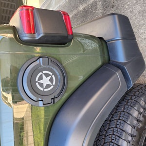 Custom Painted Car Exterior Gas Cap Fuel Filler Cover Decor Trim for ...