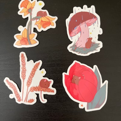 Pink Cake 3x2 Vinyl Sticker - Etsy