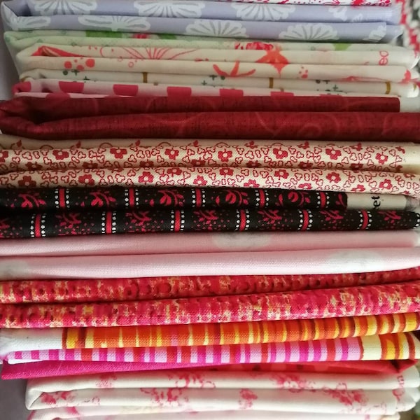 Pack of 20, 100% Cotton, Various Patterns, Quality Quilting, Cotton ...