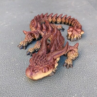 3D Printed Articulated Snake BOA Design by Cinderwing3d authorized ...