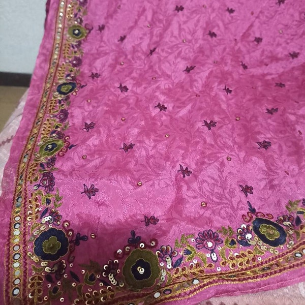 Indian Vintage Sari Border Greenn Woven Sari Trim Craft Sewing Recycled ...