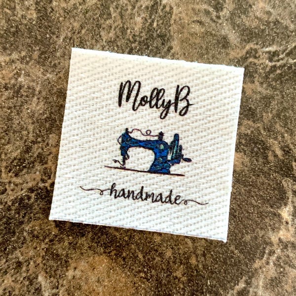 96pcs Ironing Labels, Logo or Text, Personalized Brand , Clothing ...