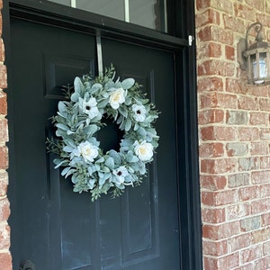 Extra Large Everyday Greenery Wreath, Wedding XL Wreath, Church Door ...