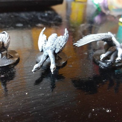 3x Goose Hydra Yasashii Monster Dungeons and Dragons 32mm Fantasy D&D ...