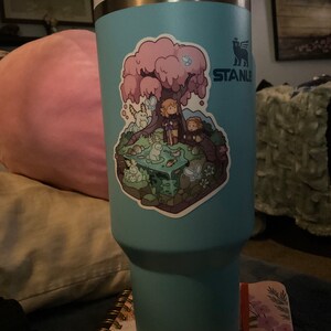Zelda Satori Mountain Sticker - Etsy
