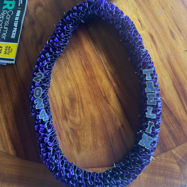 MAIKAI - Double Braided Draped Lei (custom) - Etsy