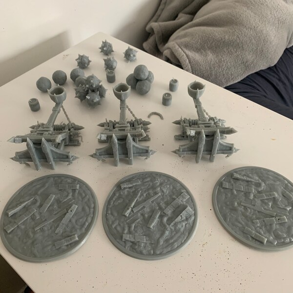 Templar Sword Wielder Crusade Rising 3D Resin Printed 32mm Scale Lord ...