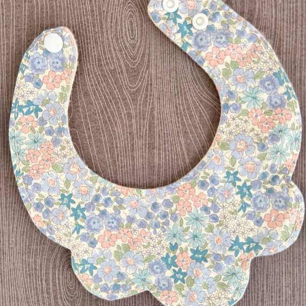 Flower Bib Pattern , Dribble Bib Sewing Pattern, Baby Bib Pattern, Easy ...