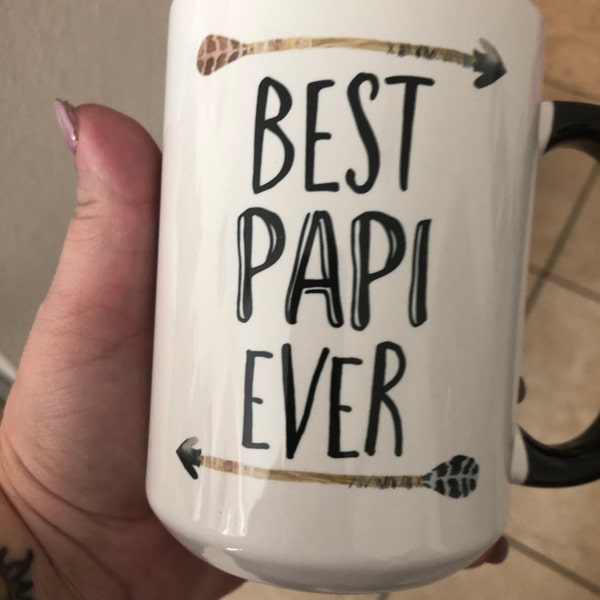 Best Papi Ever Mug / Papi Mug / Papi Coffee Mug / Papi Gift / Gift for ...