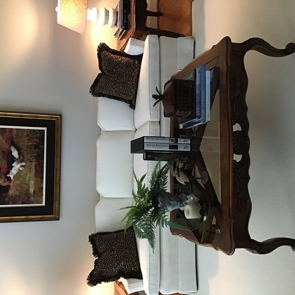 Solid Leopard Pillow (shown in Back) | Leopard Print Design | Custom ...