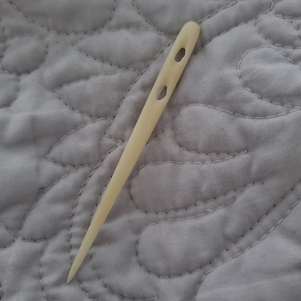 Large Two-eyed Bone Nalbinding Needle - Etsy