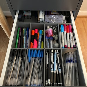 IKEA ALEX Drawer Unit Custom Organizer Inserts - Etsy