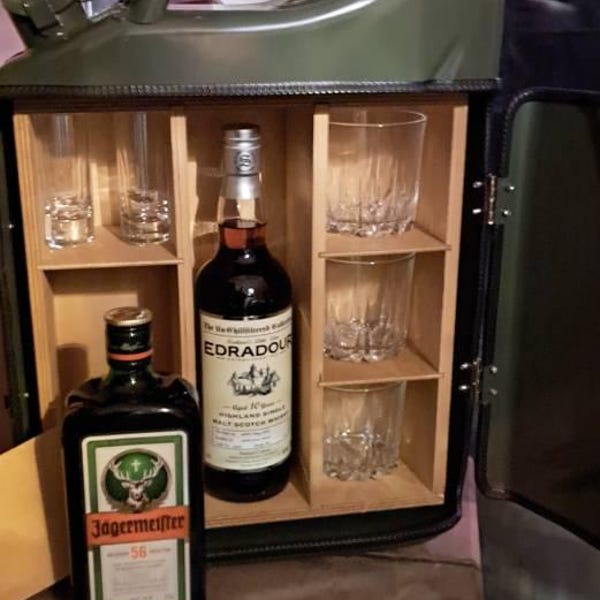 Mini Bar, Jerry Can Gift for Him, for a Birthday for a Man, Father's ...