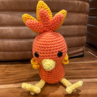 Torchic Amigurumi Crochet Pattern - Etsy