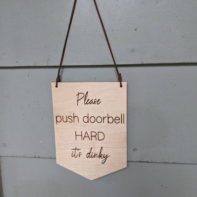 Personalized Double Sided Door Sign for Office Welcome Sign in Session ...