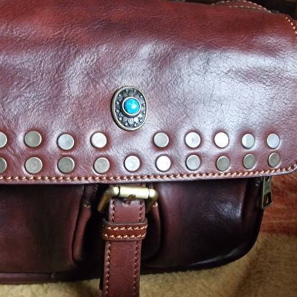 Heavy Leather, Men's, Biker, Jeans, Brass Button Wallet - Etsy