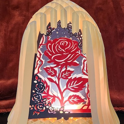 Paper Cut Lamp Nativity of Jesus Paper Cutting Template DIY Paper Cut ...