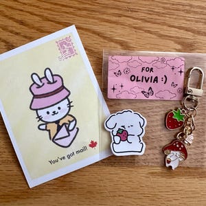 Boba Keychain Kawaii Keychain Cute Accessories Foodie Keychain Best ...