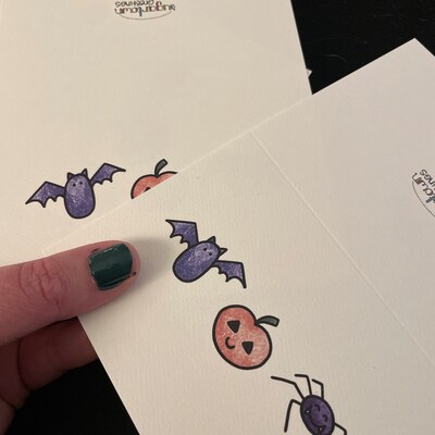 The Turtle With the Snail Thank You Cards - Etsy