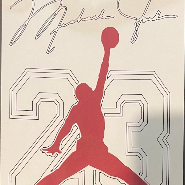 Jump Man 23 SVG PNG JPG | Air Jordan Eps Dxf Pdf | Signature | Ball is ...