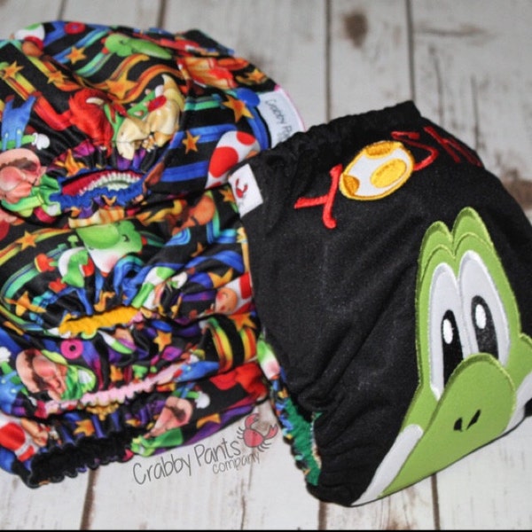 Yoshi Super Mario Head Applique Embroidery Design - Instant Download 12 ...