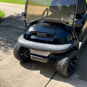 EZGO TXT or RXV Front Cowl Badge Plate Emblem 3 Layers of Acrylic - Etsy