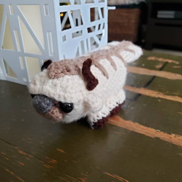 PDF PATTERN for Crochet Appa Amigurumi Doll Toy Plushie Avatar the Last ...